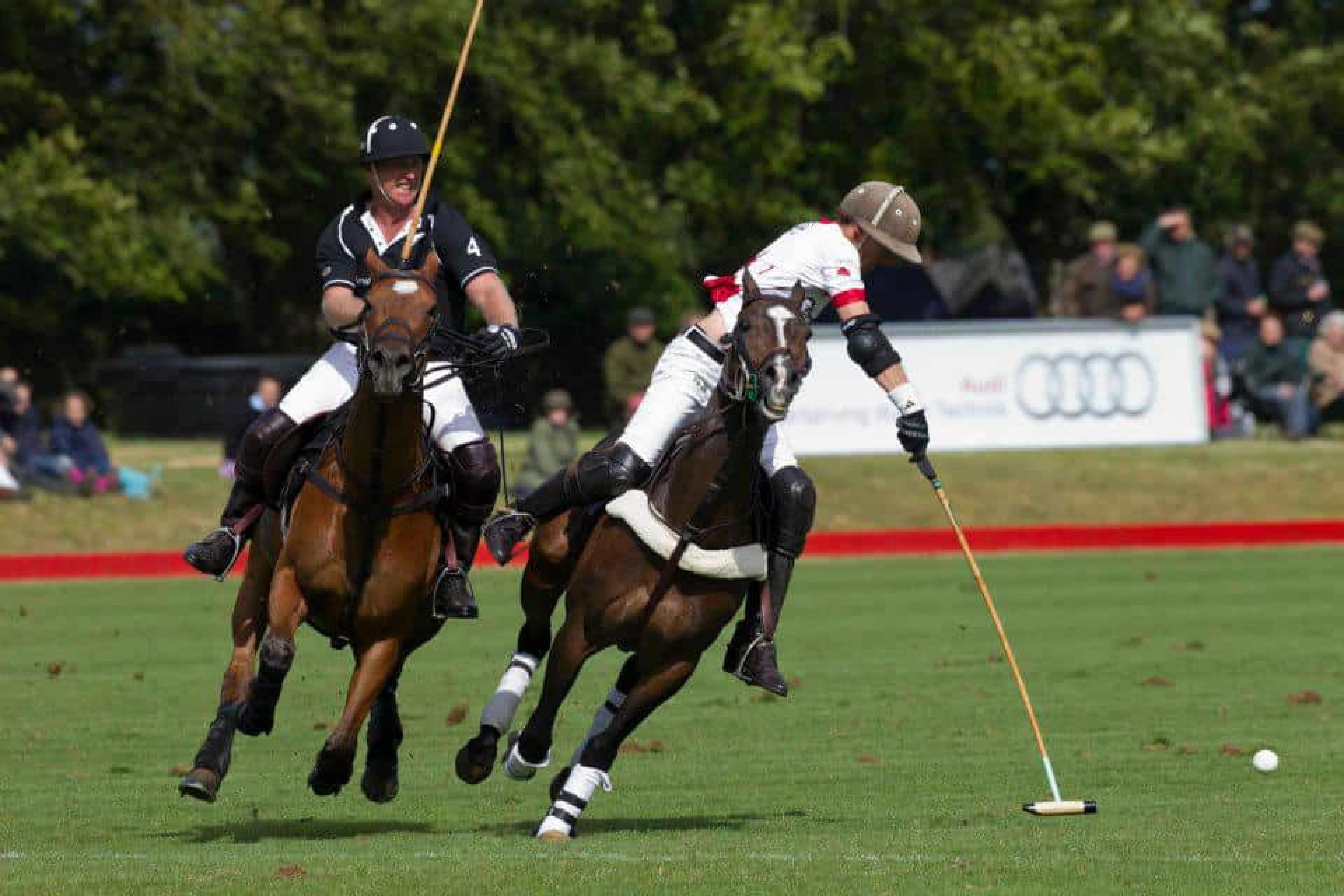 Beaufort Polo Club Logo Fundraising Ball Marquee