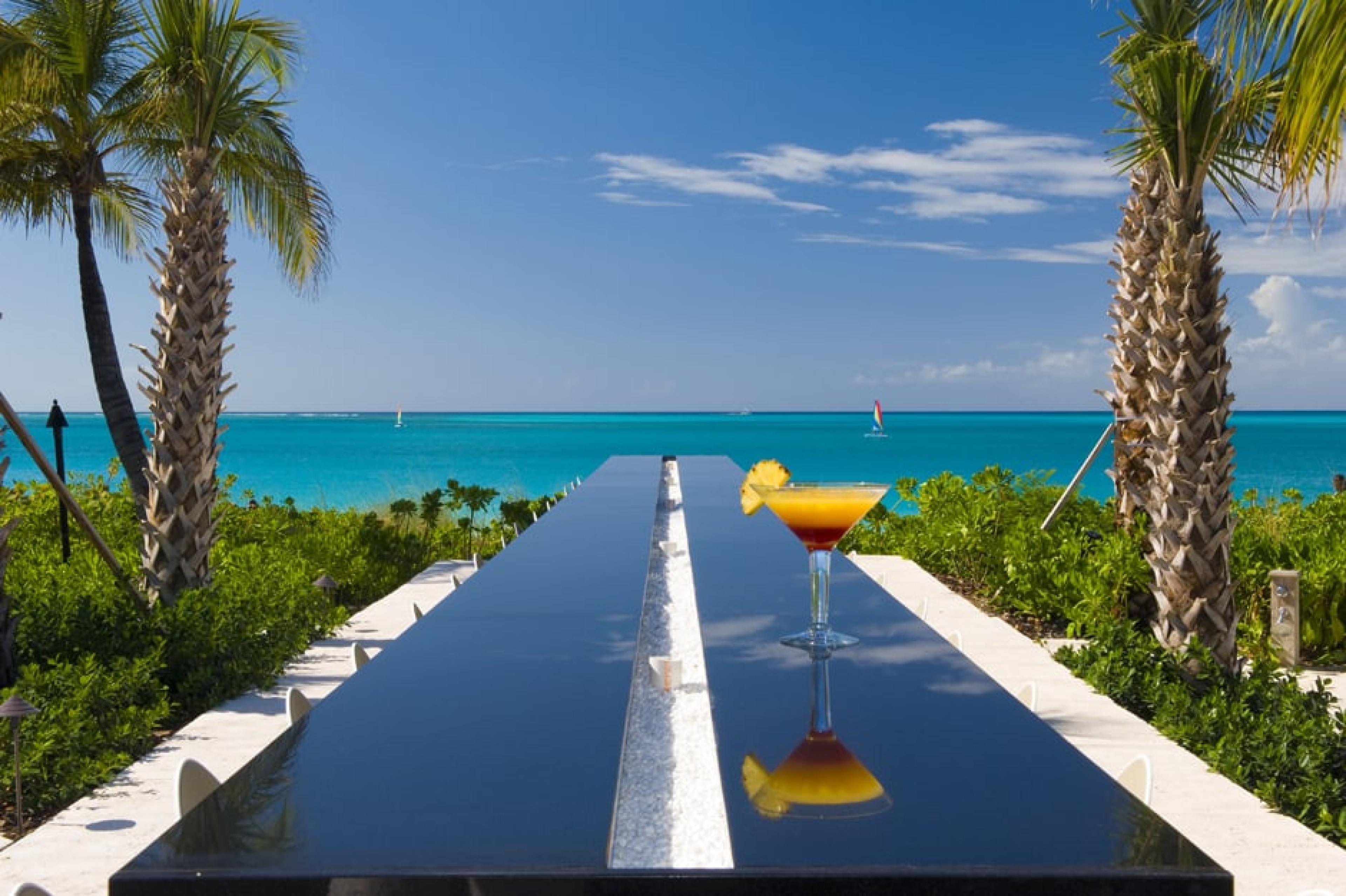 Infinity Bar Turks And Caicos Views From Our Newest Villa: Seafire, A