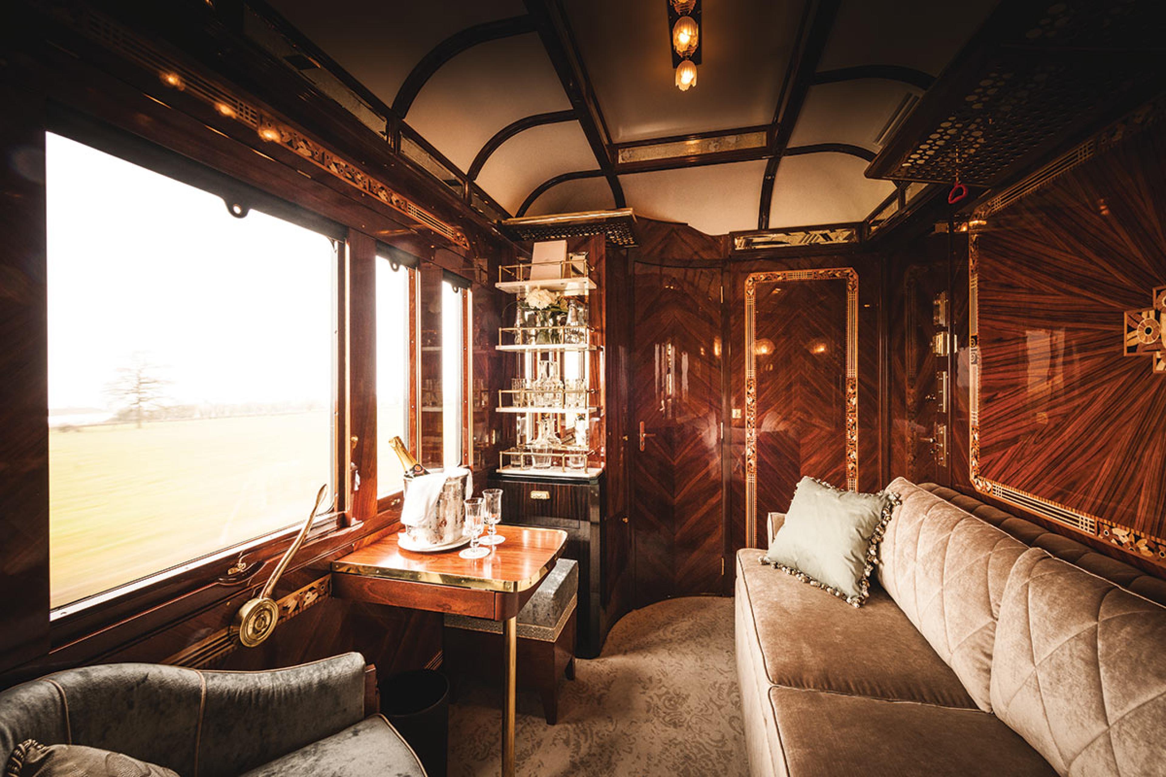 Orient Express Train Interior