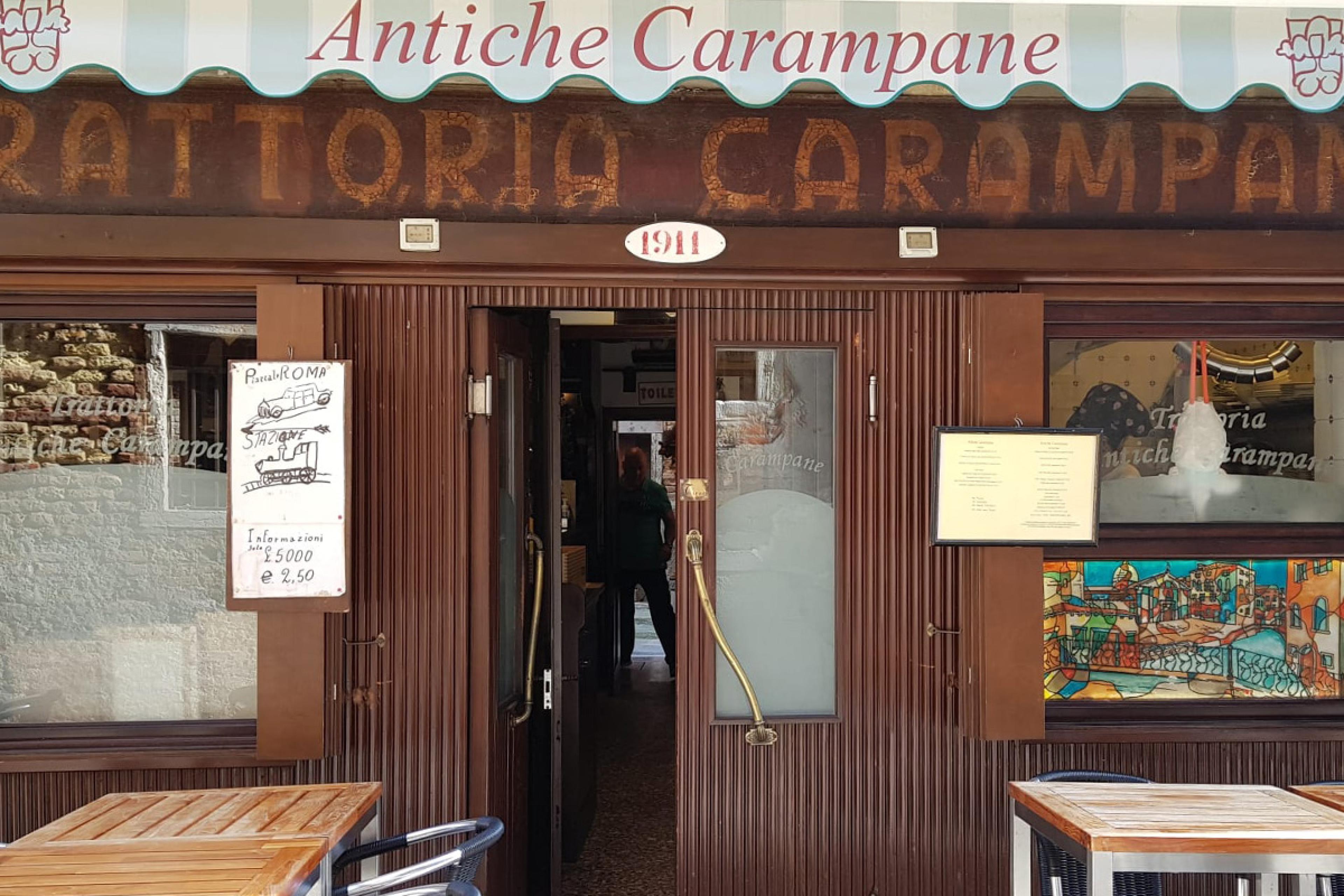 Antiguo Carampane Venecia Restaurante Tintorero