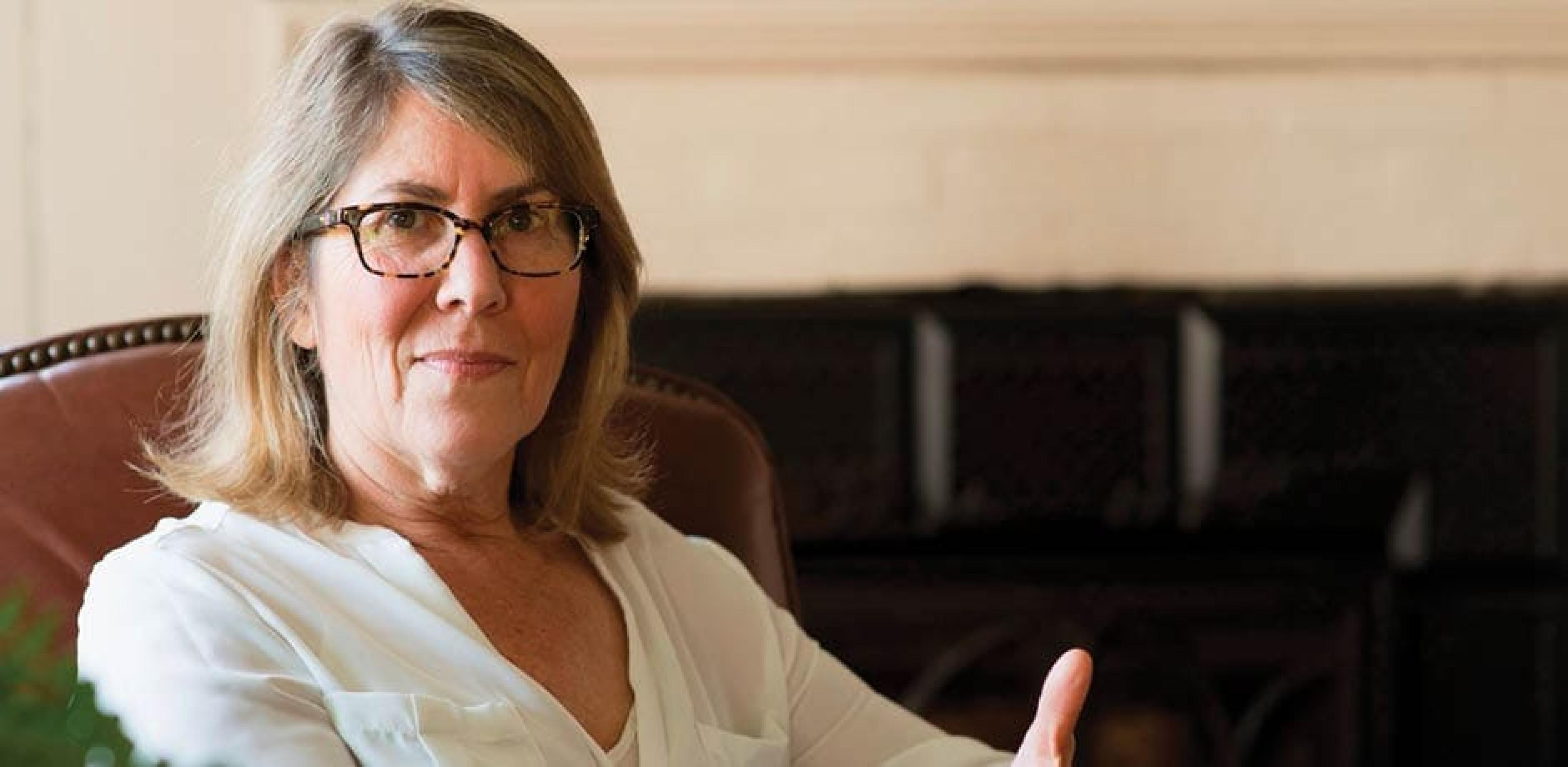 Elizabeth Lesser, Omega Institute co-founder and author of Cassandra Speaks