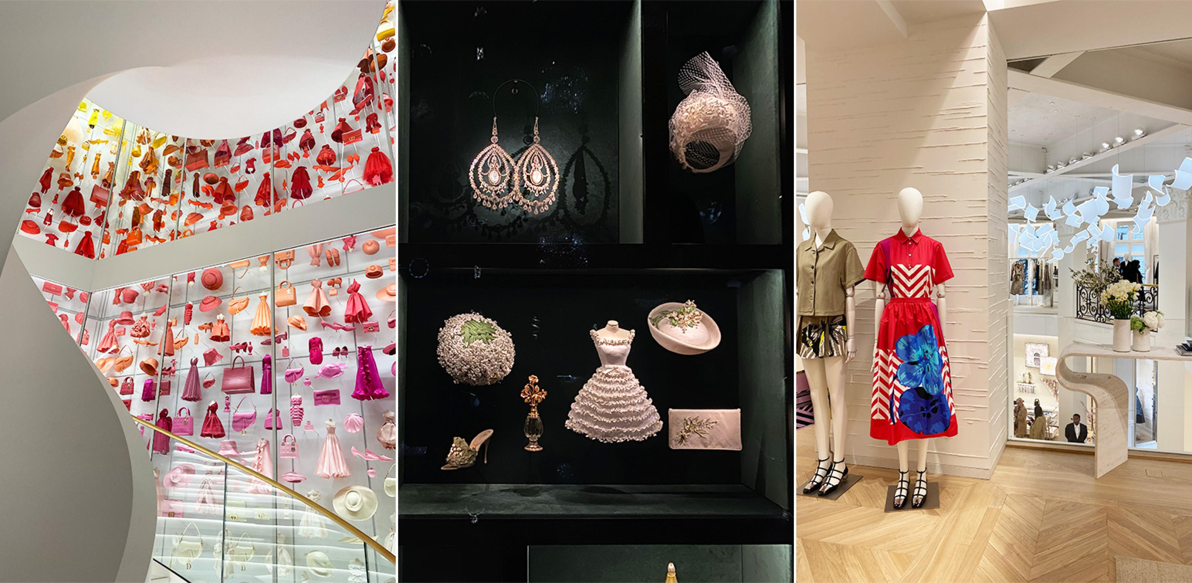 Paris Fashion Display Windows Ines De La Fressange, The New Parisian