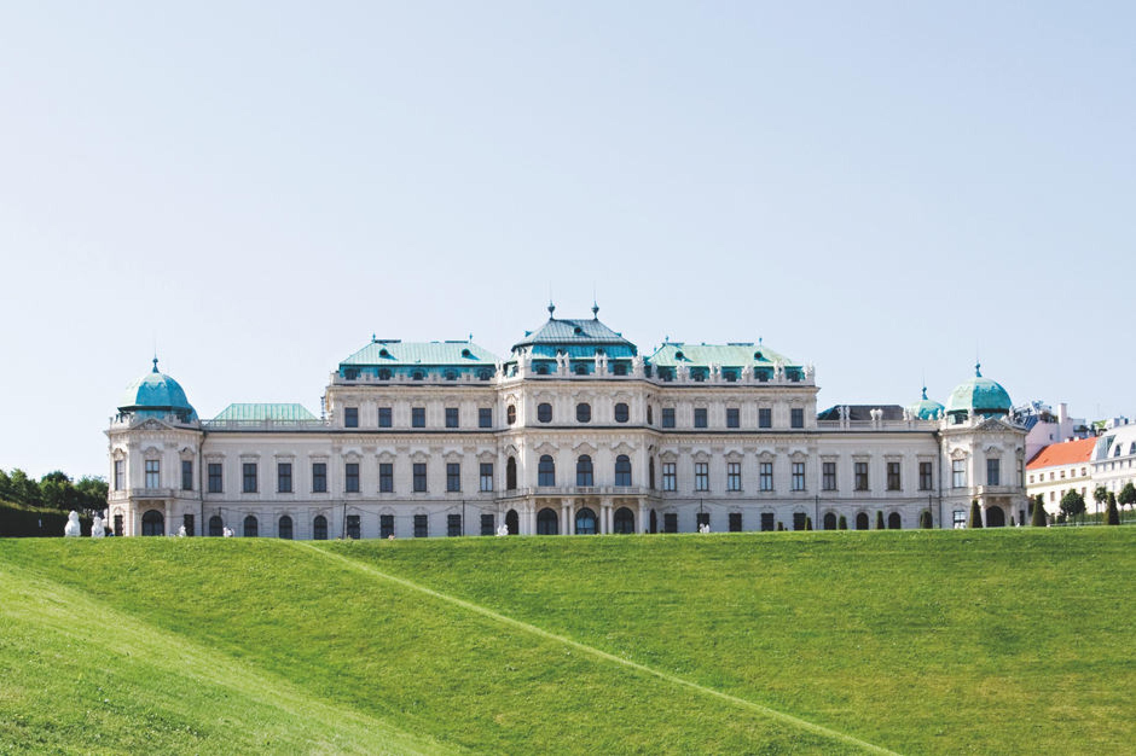 Belvedere Palace Vienna Austria